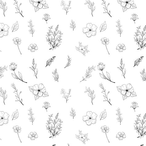 Premium Vector Free Flower Pattern Design
