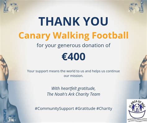 Noahs 🌟 A Huge Thank You 🌟 Were Delighted To Share That Noahs Ark