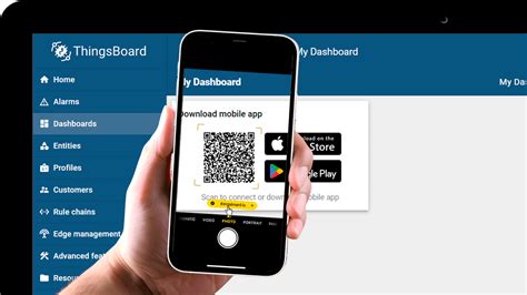Mobile Application Qr Code Thingsboard Community Edition