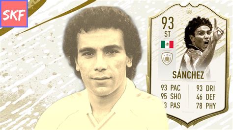 Fifa 20 93 Icon Moments Hugo Sánchez Player Review Youtube