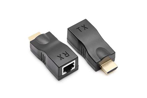 Extensor Señal Hdmi Por Cable Ethernet 15 M Macho Blexce