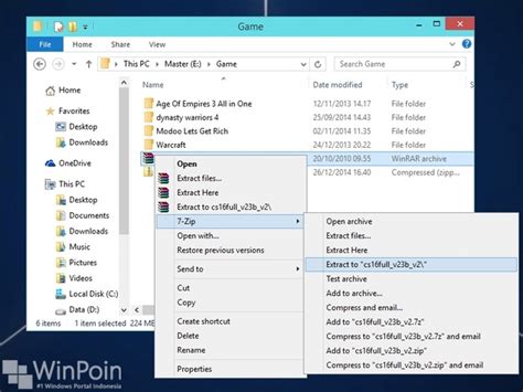 Cara Mudah Extract File Zip Rar 7z And File Arsip Lainnya Sejarah Komputer