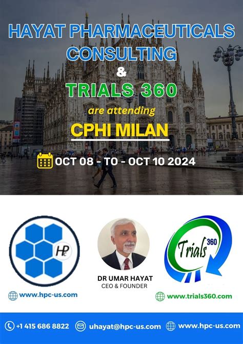 Umar Hayat Phd On Linkedin Looking Forward To Seeing You In Milano