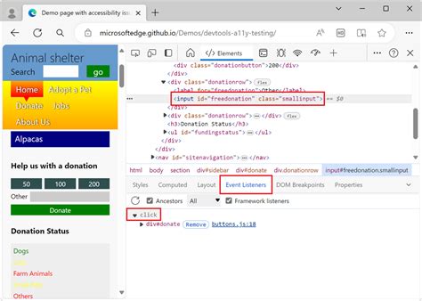 Analyze Keyboard Support On Forms Microsoft Edge Developer Documentation Microsoft Learn