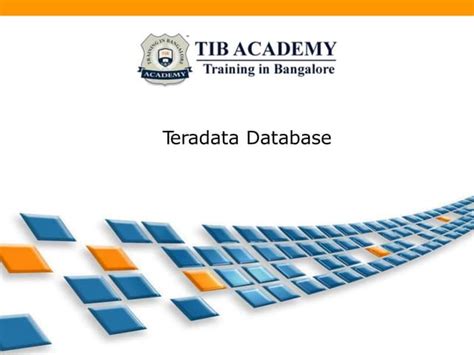 teradata tutorial for beginners pptx
