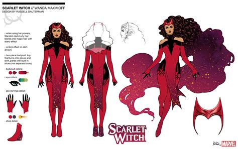 The Scarlet Witchs New Costume Is Packed With Easter Eggs For Her