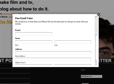 Passing Form Data To Modal Window Gravity Support Forums