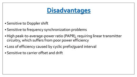 Orthogonal Frequency Division Multiplexing Ofdm Pptx