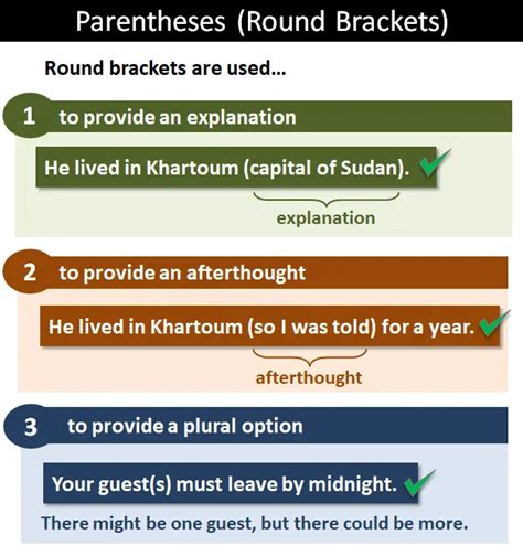 Round Brackets