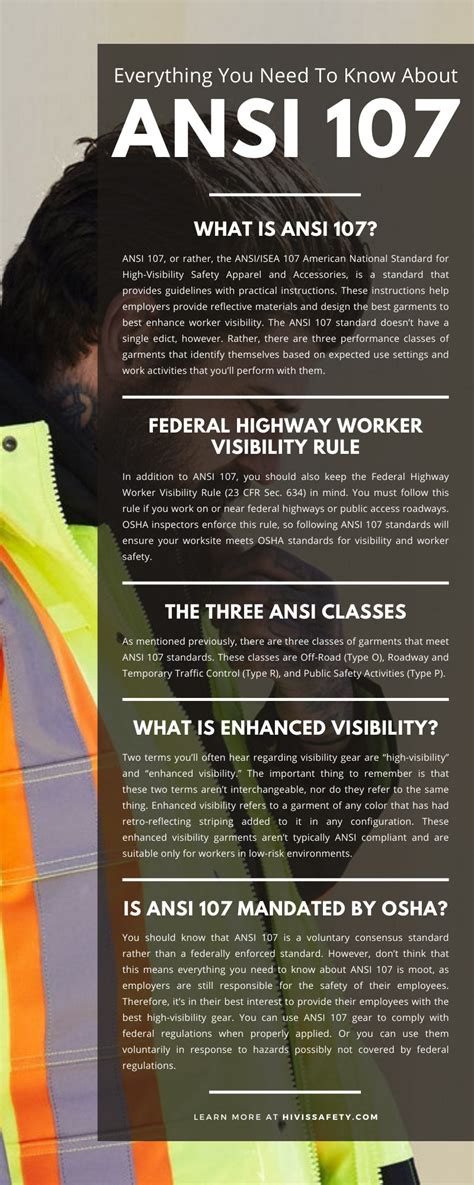 Everything You Need To Know About Ansi 107 Hi Vis Safety Us