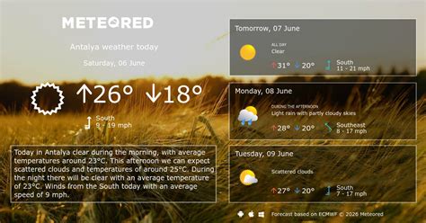 Weather Antalya 14 Day Forecast Meteored Uk