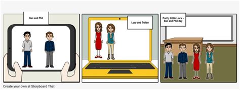 Dan And Phil Pretty Little Liars Cartoon 1164x385 Png Download Pngkit