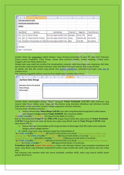 Pengenalan Beberapa Fungsi Atau Rumus Microsoft Excel Docx