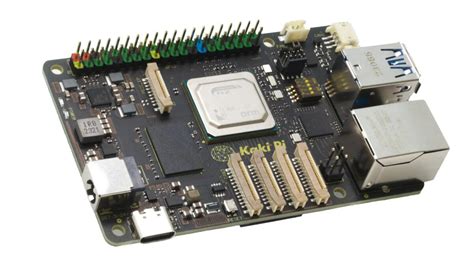 Kaki Pi Is A Raspberry Pi Inspired Renesas Rz V2h Ai Sbc With Four Camera Connectors A Pcie 3 0