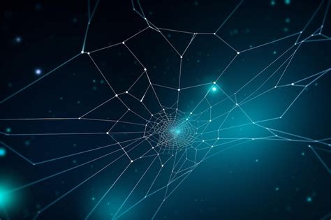 Premium Photo Internet Of Things Iot And Networking Concept For Connected Devices Spider Web