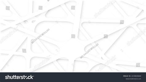 Abstract White Architectural Structure Pattern Concept Stock
