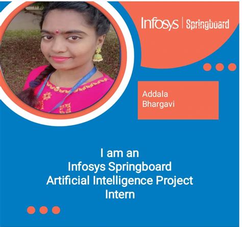 Addala Bhargavi On Linkedin Infosysspringboard