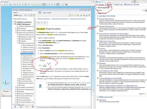 Using A Gaussian Pulse