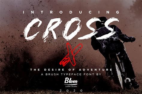 Cross X Free Font Hey Fonts