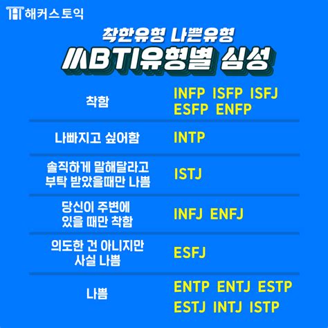 해커스영어 Mbti 유형별 심성 ㅇㄱㄹㅇ임 Aㅏ 그래서 너가 Facebook