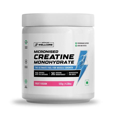 Best Micronised Creatine Monohydrate Supplement Online In India