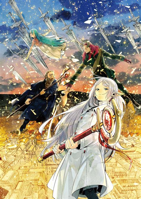 Оригинальные иллюстрации из манги Heiter Sousou No Frieren Хайтер Macht Sousou No