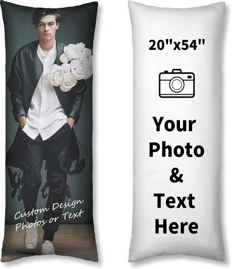 Custom Body Pillow Case Custom Pillow Cover With Any