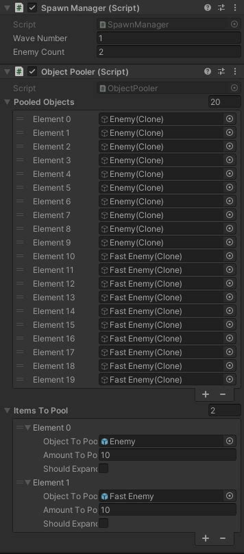 Activate Random Enemies With Object Pooling Unity Engine Unity Discussions