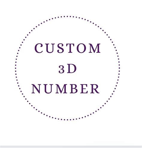 Bluey 3d Number Custom 3d Number Etsy