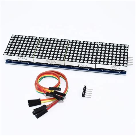 Max7219 Dot Matrix 4 In 1 Display Module