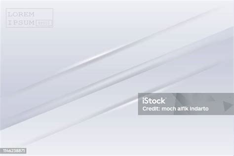추상적인 기하학적 흰색과 회색 색상 소재 프레임 레이아웃 현대 기술 레이어 배경 0명에 대한 스톡 벡터 아트 및 기타 이미지 0명 3차원 형태 개념 Istock