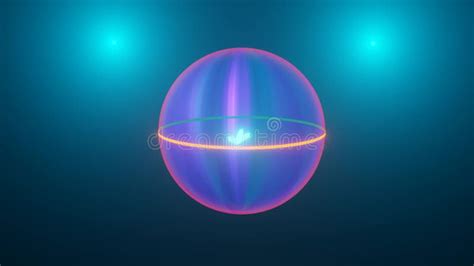Quantum Qubit In Superposition State Bloch Sphere Visualisation Of Concept Of Quantum Coputing