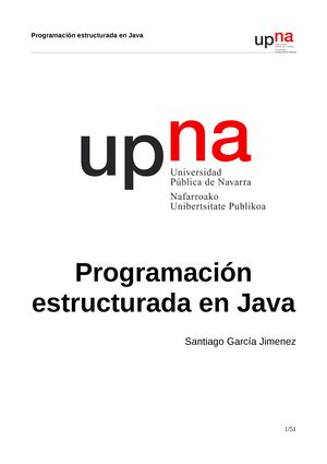 Guia de Programacion Java Programación en Java SEMESTRE Programación en JAVA SEMESTRE