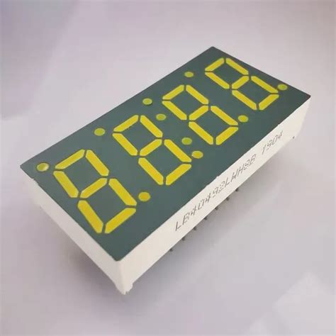 Ultra White 7 Segment Led Display 4 Digit Common Cathode For Temperature Indicator 4 Digit