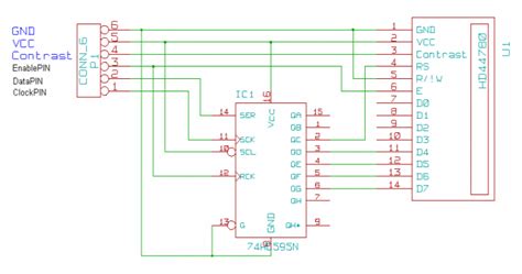 74HC595 LCD нужна подсказка Аппаратная платформа Arduino