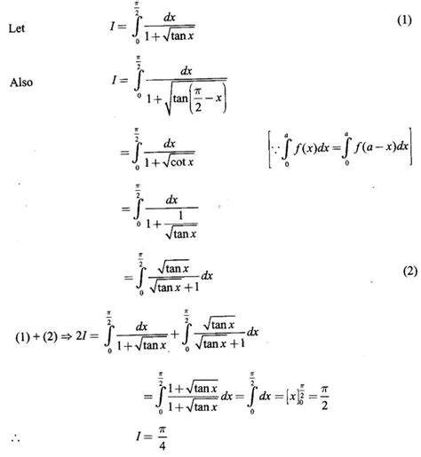 Integration By Parts Worked Examples Exercise With Answers Integral Calculus