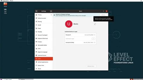 Linux Operating System Lab 1 Navigating A Linux Gui Youtube