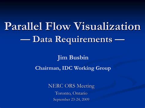 Ppt Parallel Flow Visualization — Data Requirements — Powerpoint Presentation Id1369634