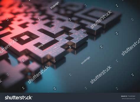 Quick Response Code Qr Code 3d Stock Illustration 774430369 Shutterstock