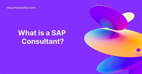 What Is A Sap Consultant