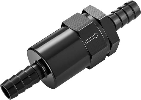 Evil Energy 12516 Barb Billet Inline Fuel Filter 30 Micron