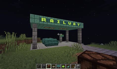 Build Tip Use Unicode Squares To Form Large Letters On Signs Rminecraft