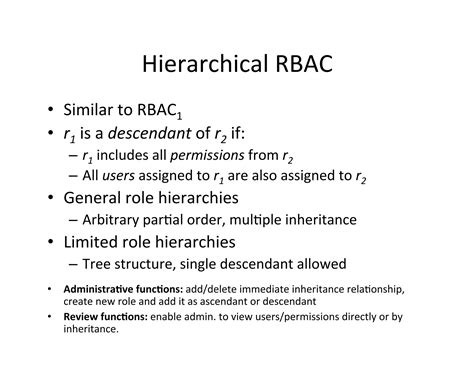 Role Based Access Control Basic RBAC Illustrated PDF