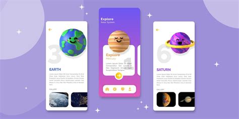 Solar System App Figma