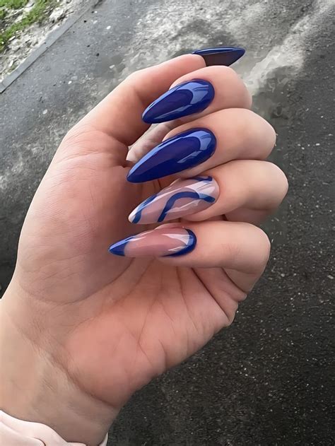 45 Blue Nail Designs To Save You From Boredom