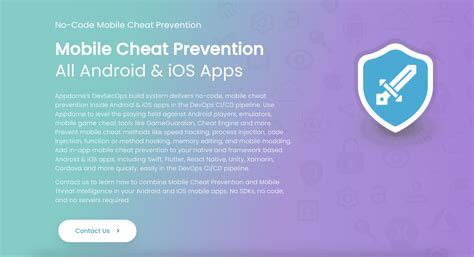 Appdome No Code Mobile Cheat Prevention In Android And Ios Apps