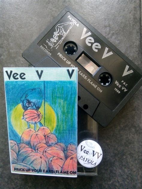 Buy Vee Vv Prick Up Your Ears Flame On Cass Ltd Dou Used