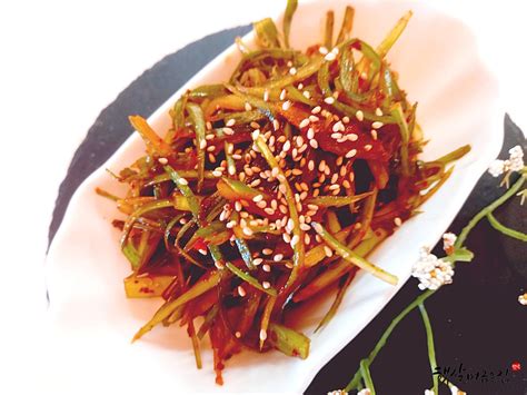 삼겹살 파채무침요리 백종원 대파겉절이 양념소스 만드는법