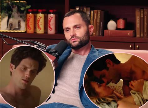 Penn Badgley Exposes How Awkward And Unsexy Filming A You Sex Scene Really Was Perez Hilton