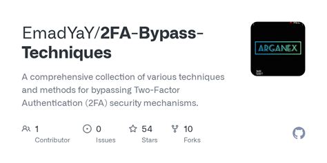 Github Emadyay 2fa Bypass Techniques A Comprehensive Collection Of Various Techniques And